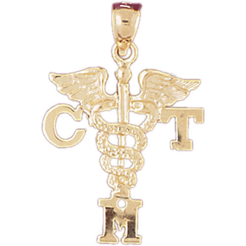 14K GOLD MEDICAL CHARM #4713